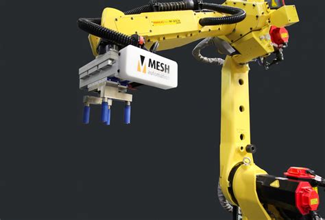 Automated Material Handling Robotic Handling Mesh Automation