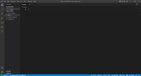 Nodejs Installation Setup And Creating A Hello World Application In