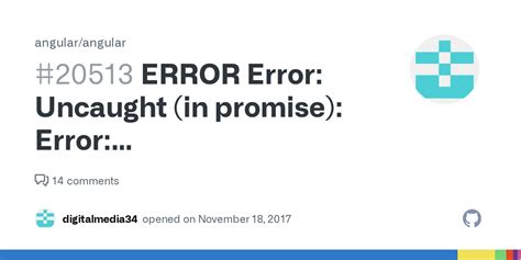 Error Error Uncaught In Promise Error Staticinjectorerror