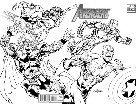 Free Printable Marvel Coloring Pages Everfreecoloring