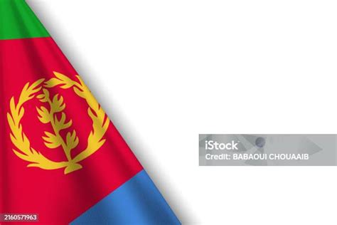 Eritrea Flag With Original Color Stock Illustration Download Image