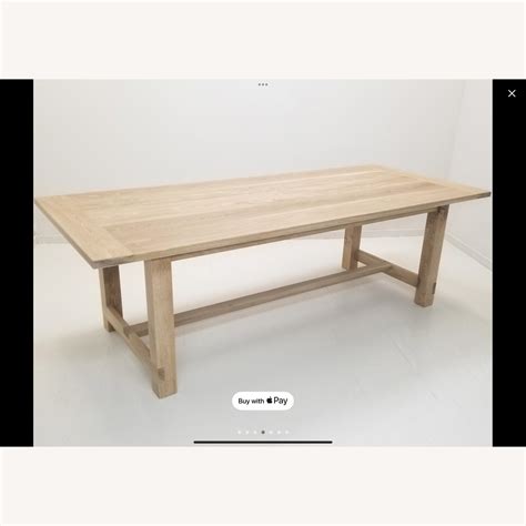 Natural White Oak Dining Table Aptdeco