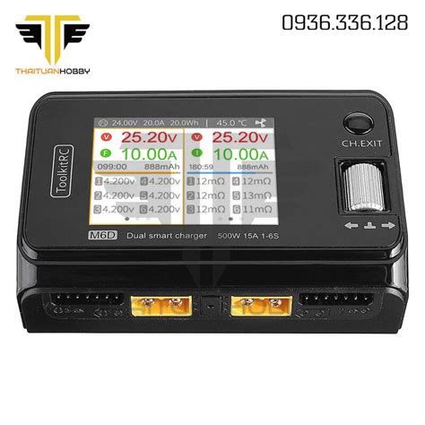 Sạc Pin Toolkitrc M6d 500w 15a