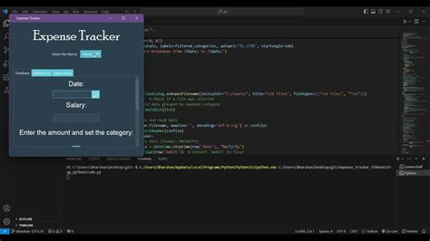 Rdharshan Srinivas On Linkedin Python Expensetracker