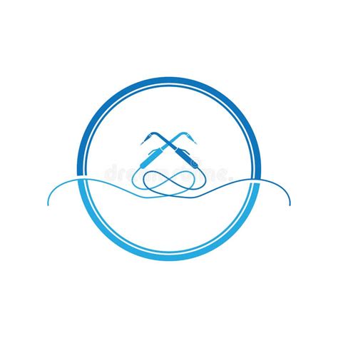 Welding Logo Illustration Vector Template Stock Vector Illustration