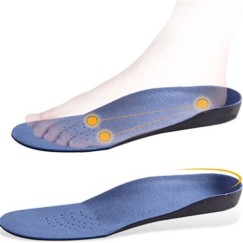 Heel Cup Pronation Flat Feet Orthotic Arch Support Cushion Pad Insoles