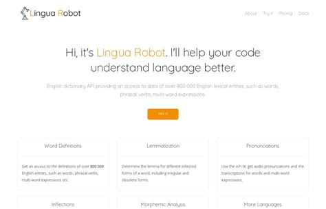 Lingua Robot Api Api Apislist