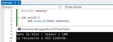 Utilisation Efficace De Weakptr En C