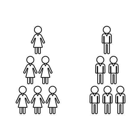 Demography Icon Vector Set Fertility Illustration Sign Collection