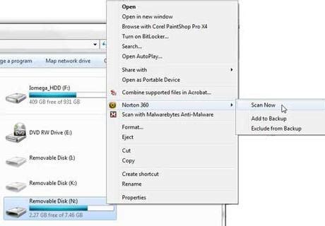 How To Scan A USB Drive With Norton Paperblog