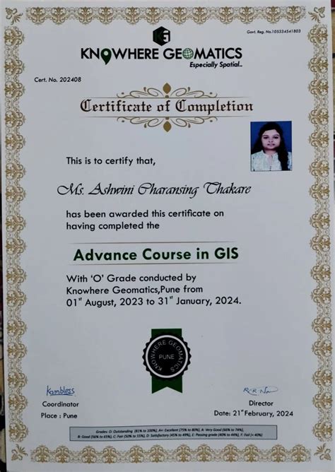 Ashwini Thakare On Linkedin Successfully Completed The Advance Course