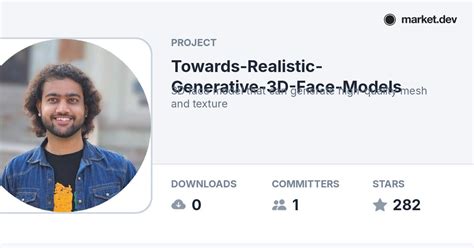 Towards Realistic Generative 3d Face Models Ecosystem Directory Market Dev