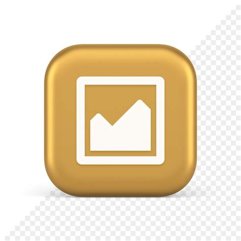 Premium Psd Graph Diagram Mathematical Profit Business Gold Squared