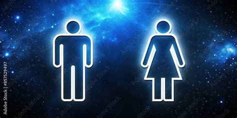 Modern Black Flat WC Icon Set With Male And Female Restroom Signs Toilet Icon Restroom WC
