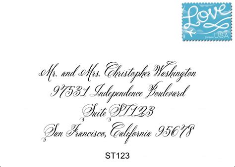 Envelope Addressing Hyegraph Invitations Calligraphy