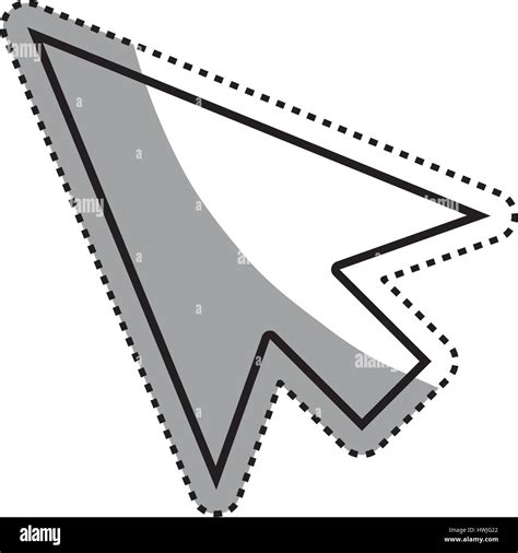 Click Arrow Cursor Stock Vector Image And Art Alamy
