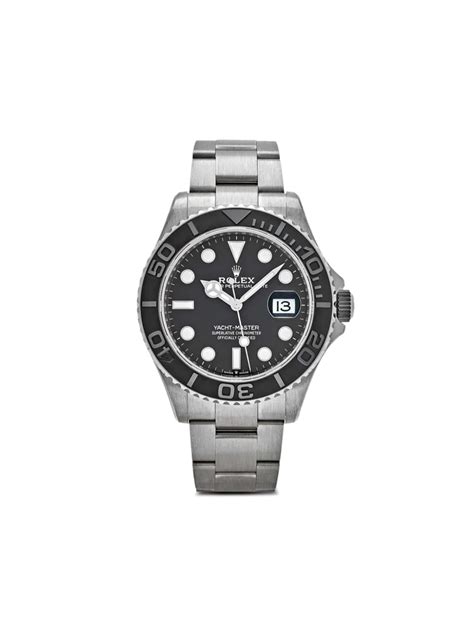 Rolex Yacht Master 42毫米腕表（2025年典藏款） 黑色 Farfetch Cn