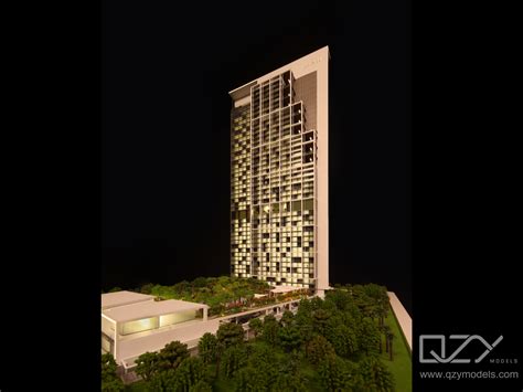 1125 Dubai Iman Sierra Tower Qzy Custom Model Maker