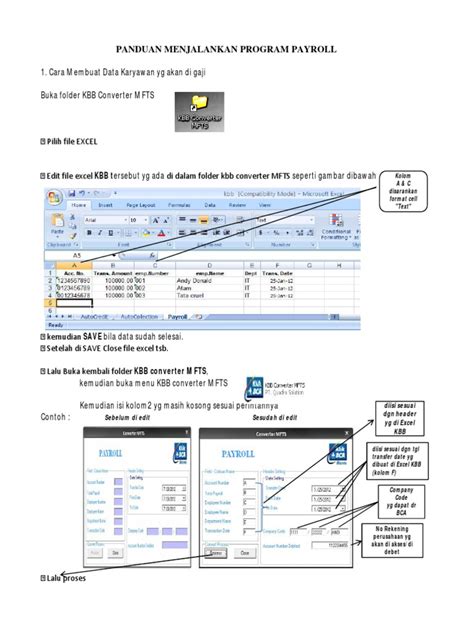Panduan Payroll Bca Pdf