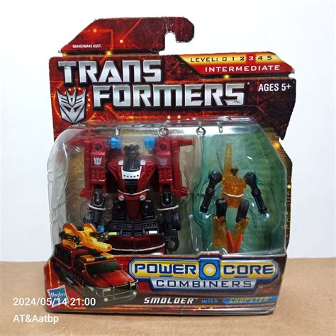 Transformers Power Core Combiners Smolder With Chopster Action Figures Hobbies And Toys Toys