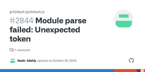 Module Parse Failed Unexpected Token · Issue 2844 · Gridstackgridstackjs · Github