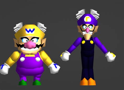 Some Mario 64 Models I Made R Supermario64