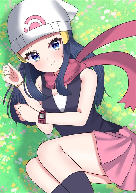 Dawn Chilling Outside R Pokegals