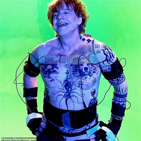 Danny Elfman Tattoos Danny Elfman On Release Of Beetlejuice