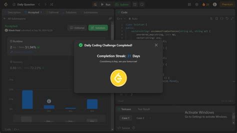 Ritesh Patel On Linkedin Day278 Potd Code Continuity Challenge Codingchallenge Programming