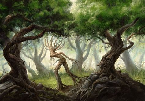 Ents And Huorns An Art Print By Gonzalo Kenny Inprnt