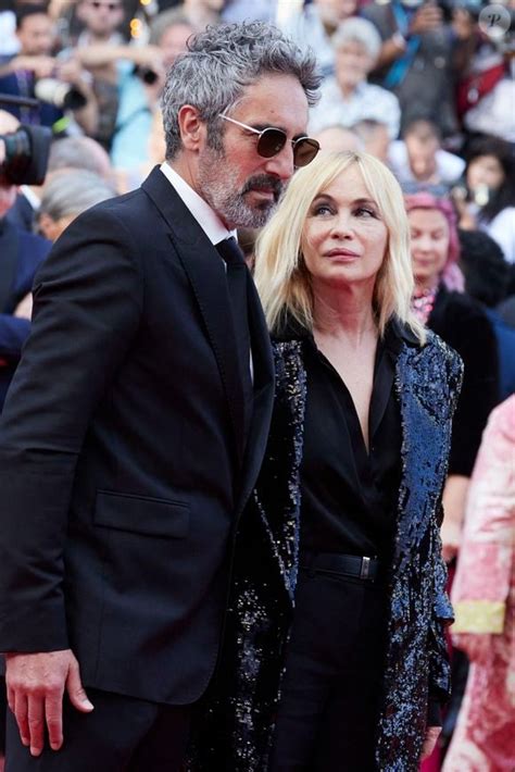 Photo Frédéric Chaudier Et Sa Femme Emmanuelle Béart Montée Des