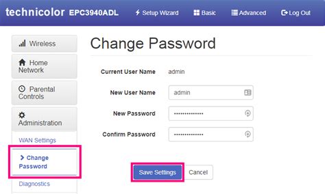 Changing The Modem Login Password On IiNet Modems IiHelp