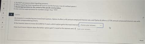 Solved Do Not Use Spaces When Inputting Answerswhen