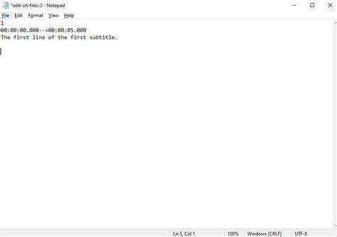 온라인 및 오프라인 SRT 파일을 편집하는 방법