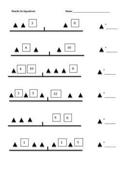 Solving Equations Simplifying Practice Worksheets Algebra Homework EE A