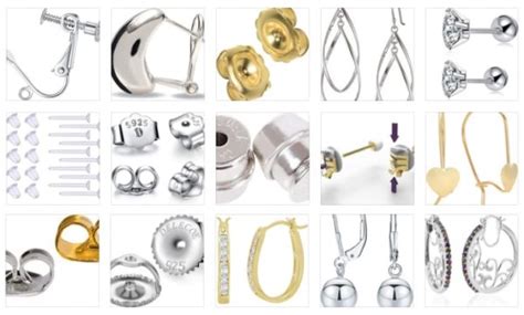 The Most Popular Styles Types Of Earring Backs Diamond Masters