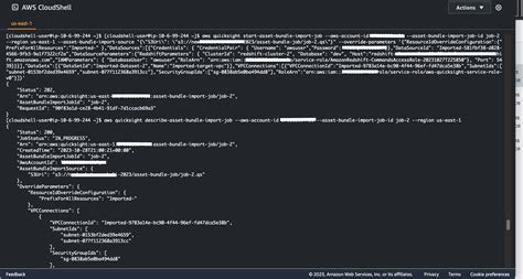 amazon quicksight asset deployments using assetbundle export and import