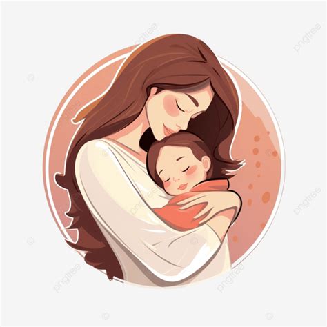 아이를 안고 있는 어머니의 그림 어머니와 아이의 관계에 대한 개념 어머니의 날 사랑 엄마 애정 여성 아들 어머니 Png