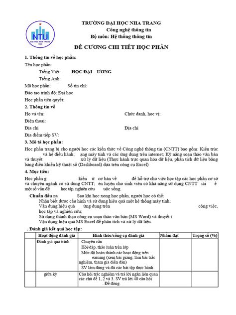 De Cuong Cthp Tin Hoc Đc B Pdf