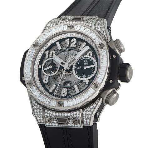 Hublot Big Bang Unico Titanium Diamond Watch 421nx1170rx0904 44mm