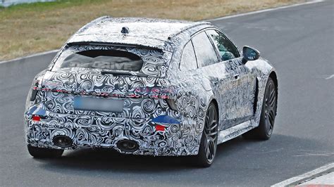 Next Gen Audi Rs6 Avant Spied Testing At The Nurburgring And It Looks