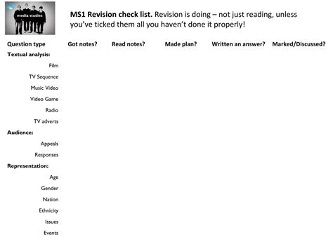 Revision Grid Ppt