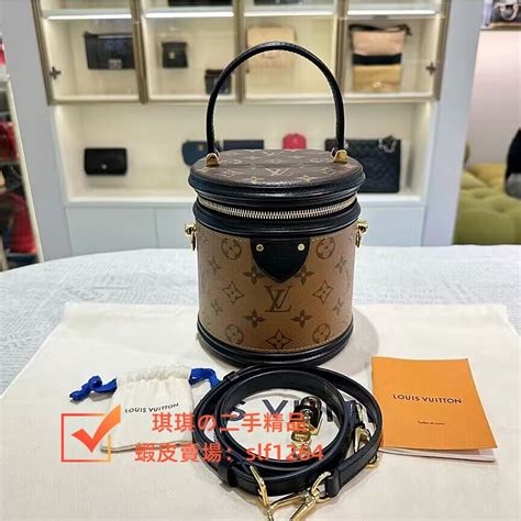 【の二手精品】lv 路易威登cannes 發財桶 單肩包 手提包 水桶包 斜挎包 M43986 女生包包 蝦皮購物