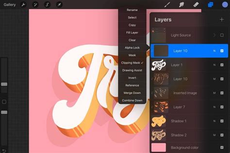 3d Lettering Tutorial In Procreate — Los Angeles Lettering Mural Artist Lettering Tutorial