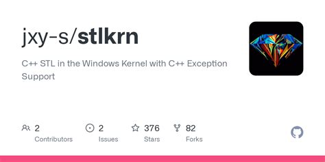 github jxy s stlkrn c stl in the windows kernel with c exception