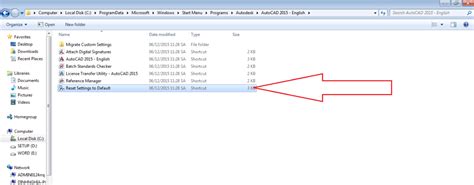 Cách Reset Autocad Về Mặc định