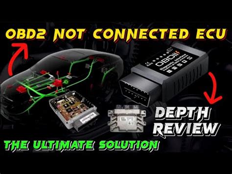 Obd2 Not Connected To ECU – How to solve? – WeeklyTools