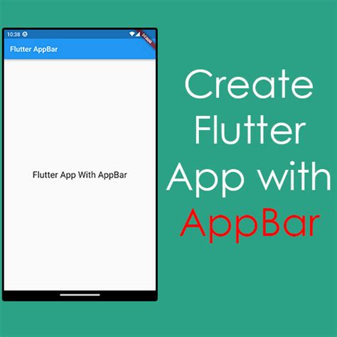 Create Flutter App With Appbar