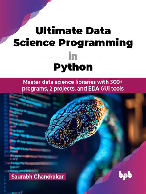 Ultimate Data Science Programming In Python 9365895669 Pdf Installation Computer Programs