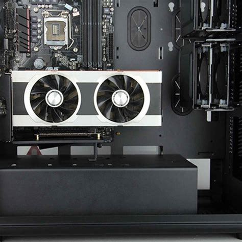 Gpu Stand Image Card Vertical Holder With Pci Express Extension Cable Fixed Gpu Pci E Built In